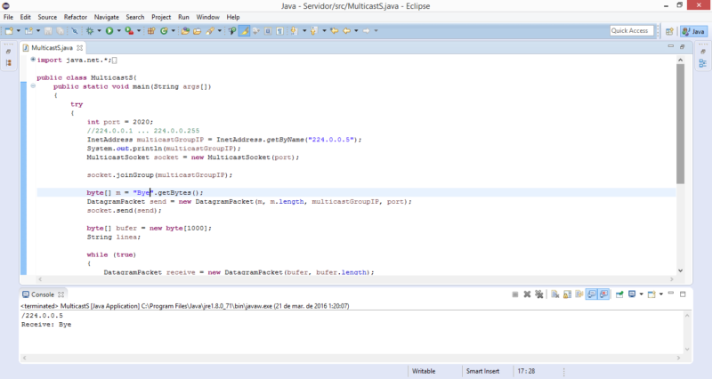 Multicastsocket Datagram Socket Udp Operating Systems Scripting Powershell And Security