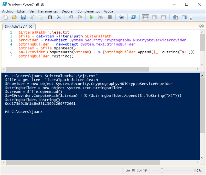 Md5 File Hash Operating Systems Scripting Powershell And Security 0891