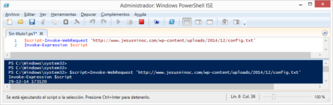 Descargar y ejecutar un script sin cambiar la directiva de ejecución | Operating systems ...