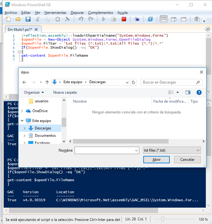 Abrir un documento utilizando una caja de diálogo | Operating systems ...