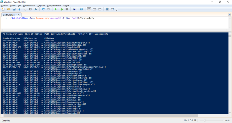 Get file version | Operating systems, scripting, PowerShell and ...