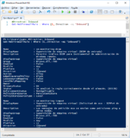 List firewall rules | Operating systems, scripting, PowerShell and ...