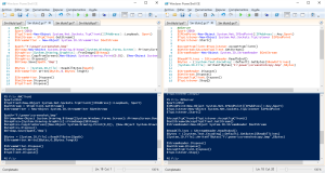 Transfer screenshot between server and client using PowerShell (Sockets TCP) | Operating systems ...