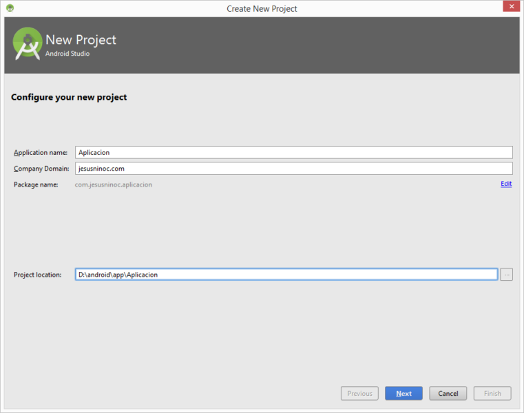 Crear un proyecto en Android Studio 2.0 | Operating systems, scripting, PowerShell and security ...