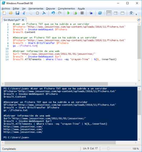 Extraer Información De Un Servidor Web Con Powershell Operating Systems Scripting Powershell