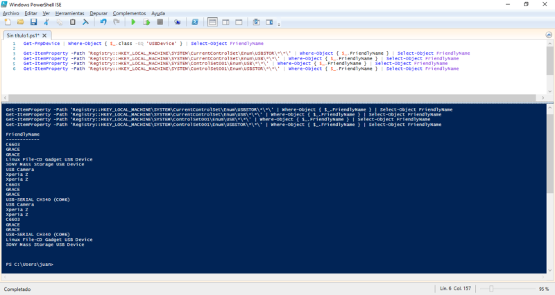 Ver los teléfonos móviles que se han conectado al sistema operativo ...