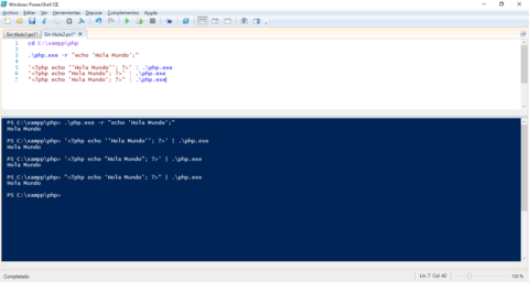 Ejecutar código PHP desde PowerShell | Operating systems, scripting, PowerShell and security ...