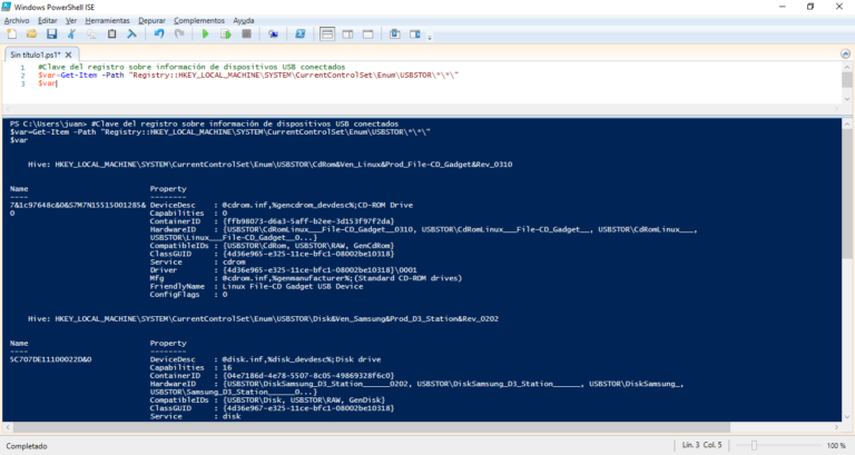 Almacenar valores del Registro de Windows en una variable en PowerShell | Operating systems ...