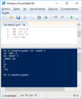 2. Programación en PowerShell (nivel intermedio) | Operating systems, scripting, PowerShell and ...