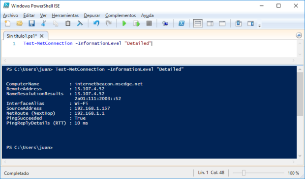 9. Gestión de la red en PowerShell (nivel intermedio) | Operating systems, scripting, PowerShell ...