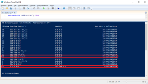9. Gestión de la red en PowerShell (nivel intermedio) | Operating systems, scripting, PowerShell ...