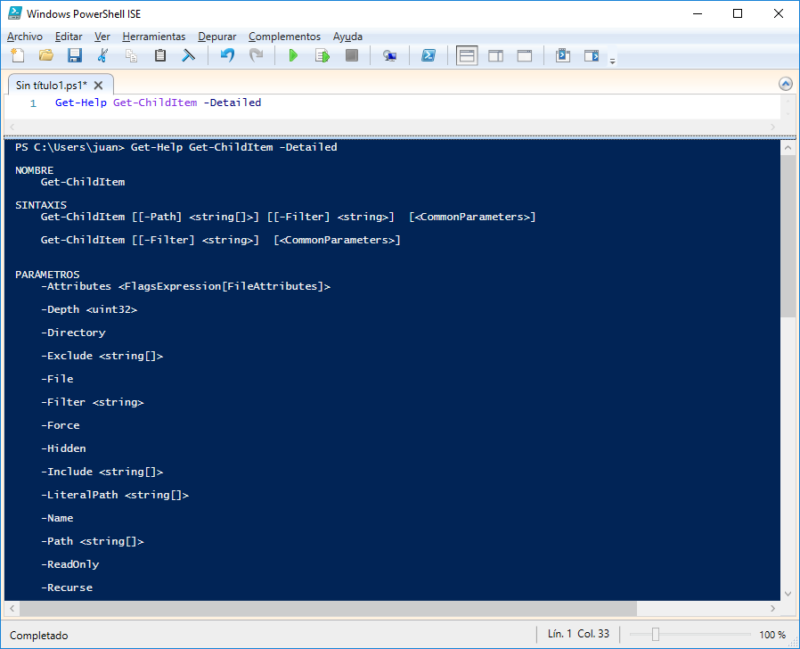1. Introducción a PowerShell (nivel intermedio) | Operating systems, scripting, PowerShell and ...