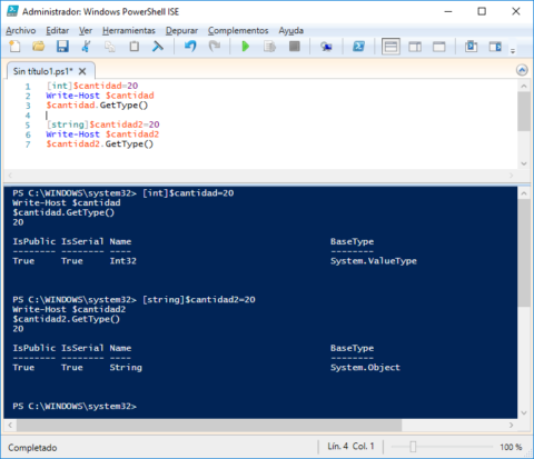 2. Programación en PowerShell (nivel intermedio) | Operating systems, scripting, PowerShell and ...