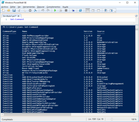 1. Introducción a PowerShell (nivel intermedio) | Operating systems, scripting, PowerShell and ...