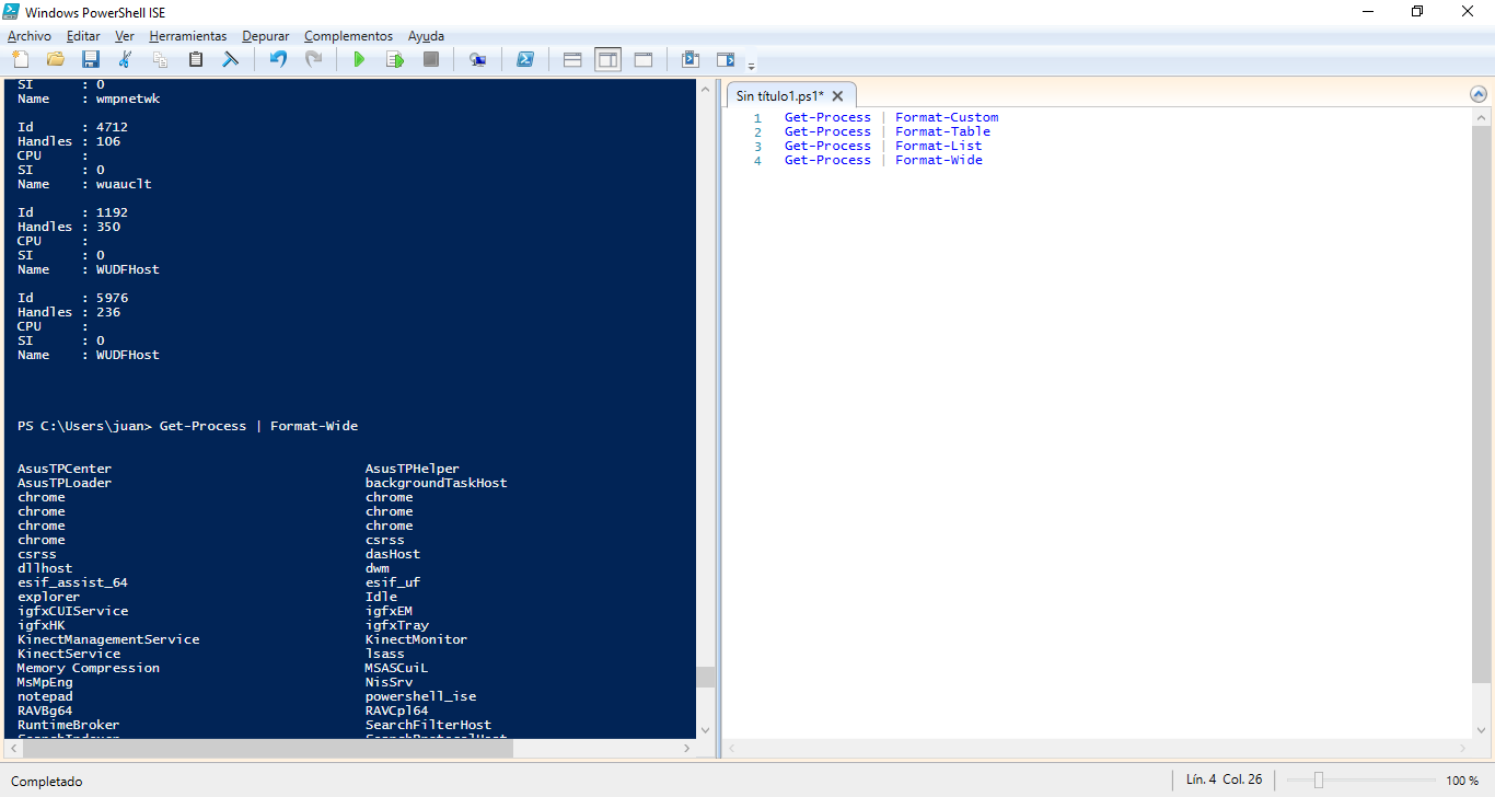 1. Introducción a PowerShell (nivel intermedio) | Operating systems ...