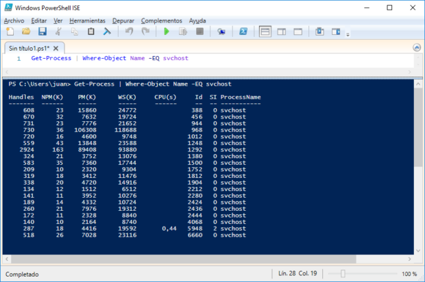 1. Introducción a PowerShell (nivel intermedio) | Operating systems ...