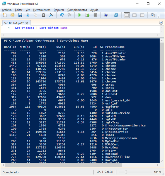 1. Introducción a PowerShell (nivel intermedio) | Operating systems, scripting, PowerShell and ...