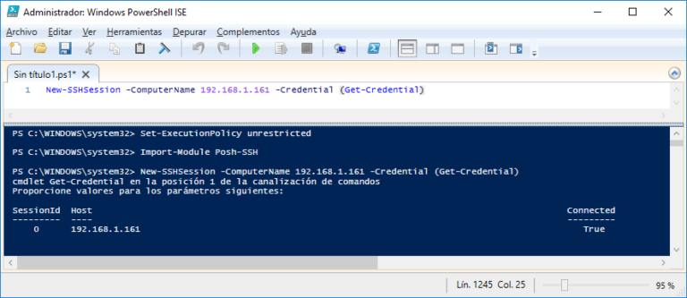SSH desde PowerShell | Operating systems, scripting, PowerShell and ...