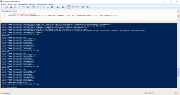 Recorrer el segundo nivel de un sitio web y obtener todos los enlaces ...