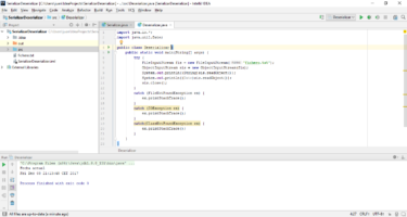 Serializar y deserializar contenido en un fichero en Java | Operating ...