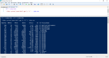 Ejecutar en PHP un cmdlet de PowerShell en Base64 | Operating systems, scripting, PowerShell and ...