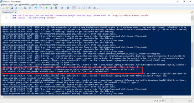 Monitorizar En Android Con Adb Desde Powershell Operating Systems 0560