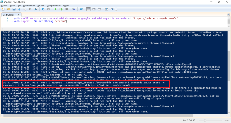 Monitorizar en Android con ADB desde PowerShell | Operating systems ...
