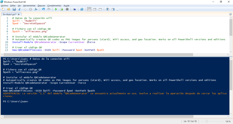 Crear código QR para la conexión wifi | Operating systems, scripting ...