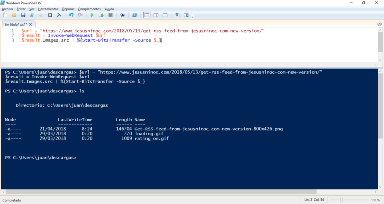 Descargar las imágenes de una página web | Operating systems, scripting, PowerShell and security ...