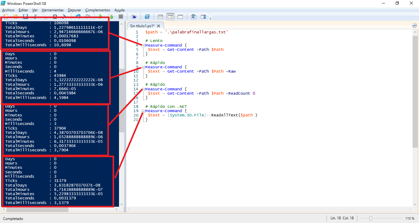 Leer archivos de texto rápidamente con PowerShell | Operating systems ...