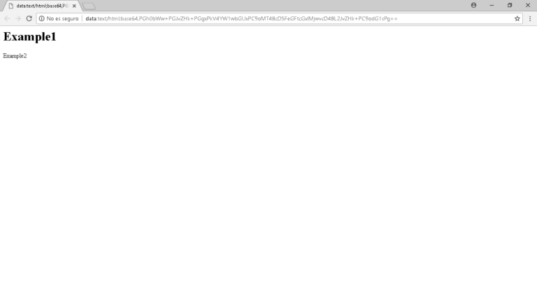 Crear Una Web Sencilla En Chrome Mediante Datos Uris Codificados En Base64 Desde Powershell