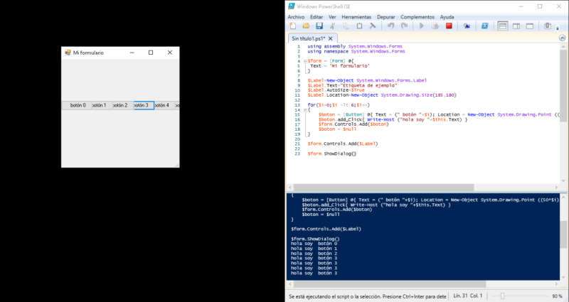 Ejercicios de PowerShell: crear un prototipo con formularios en ...