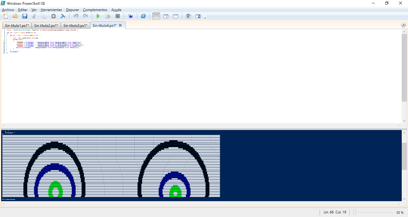 Tratamiento de imágenes con PowerShell (simular en un dibujo varias ...