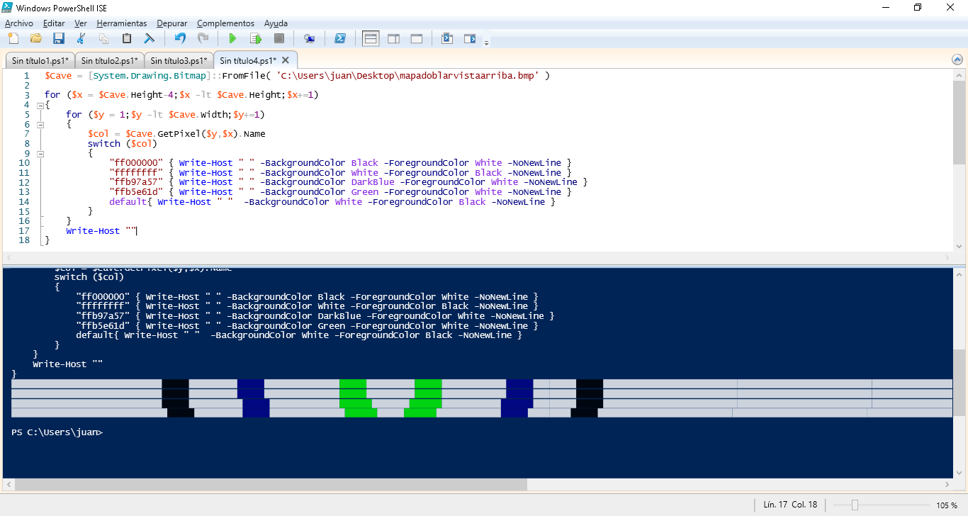 Tratamiento de imágenes con PowerShell (simular en un dibujo varias ...