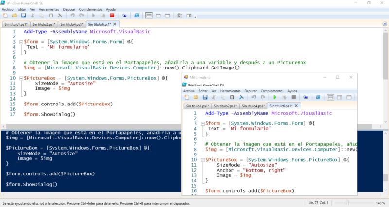 System.Windows.Forms.Form | Operating systems, scripting, PowerShell ...