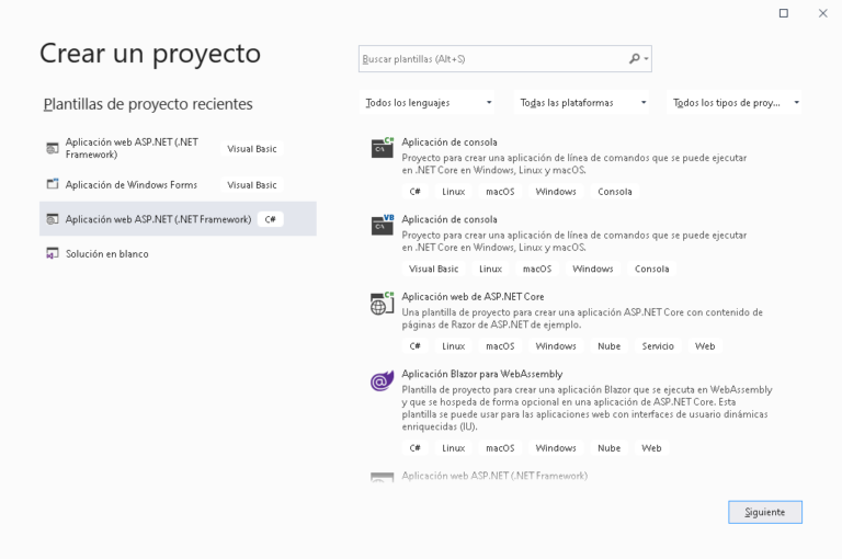 Crear un servicio Web ASP.NET Web API REST con Microsoft Visual Studio ...