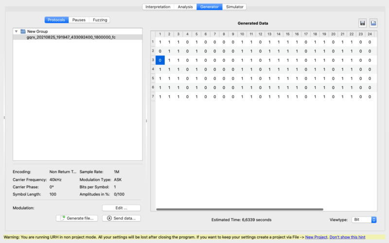 Crear y enviar una señal de radio con un mensaje mediante HackRF One ...