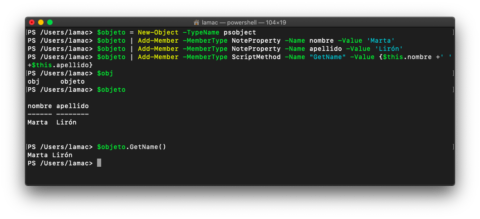 Distintas formas de trabajar con objetos en PowerShell (PSCustomObject, Select-Object, New ...