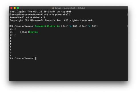 Ejercicios de PowerShell | Operating systems, scripting, PowerShell and security | jesusninoc.com