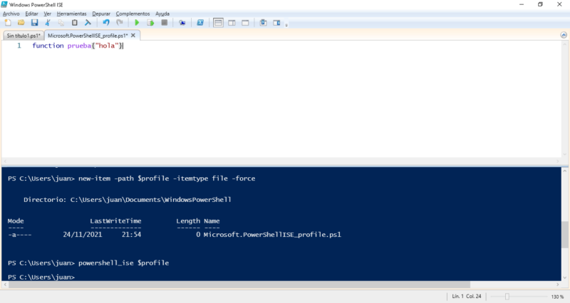 Crear Funciones Permanentes En Powershell Operating Systems Scripting Powershell And 