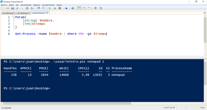Ejercicios De Powershell Operating Systems Scripting Powershell And