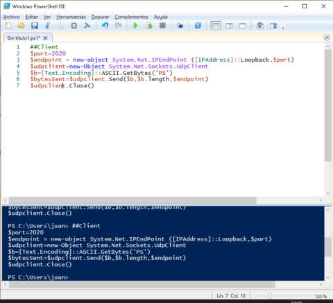 Ejercicios de seguridad: crear un formulario en PowerShell y abrir una ...