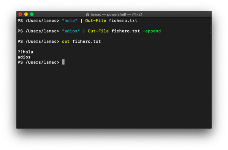 How To Append To A File With Powershell Operating Systems Scripting Powershell And Security