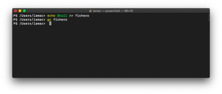 Touch en PowerShell | Operating systems, scripting, PowerShell and ...