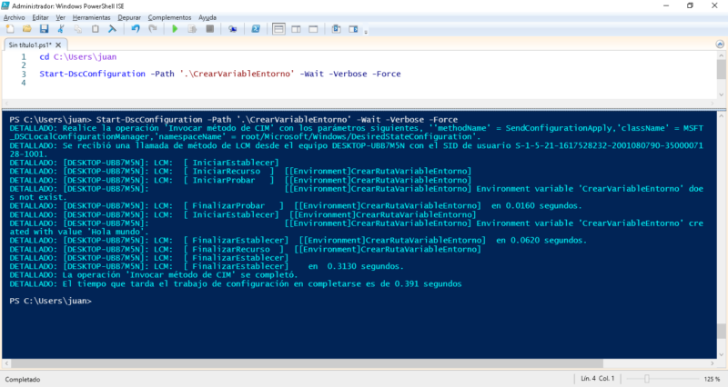 Usar DSC (Desired State Configuration) desde PowerShell para Windows ...