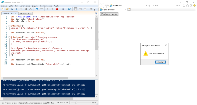 Ejercicios de PowerShell | Operating systems, scripting, PowerShell and security | jesusninoc.com