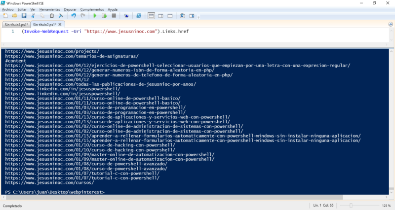 PowerShell | Operating systems, scripting, PowerShell and security | jesusninoc.com