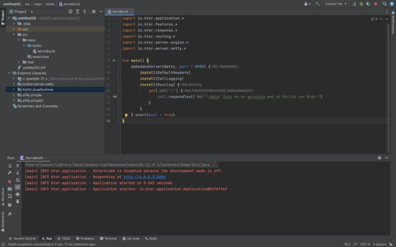 Crear Un Servicio Web En Kotlin Operating Systems Scripting Powershell And Security