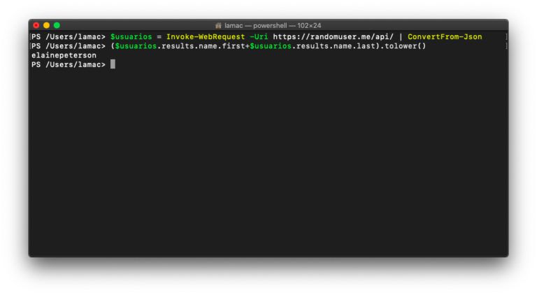 Crear usuarios aleatorios llamando a un API en PowerShell | Operating ... Crear usuarios aleatorios llamando a un API en PowerShell | Operating ...