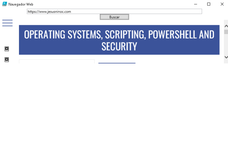 System.Uri | Operating systems, scripting, PowerShell and security | jesusninoc.com